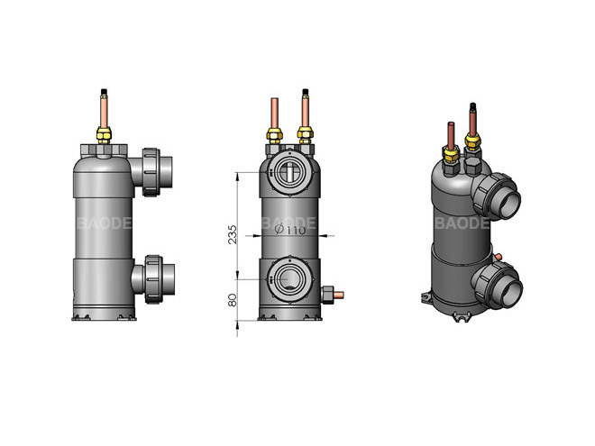 PVX Ti heat exchanger-Baode heat exchanger | China plate heat exchanger ...