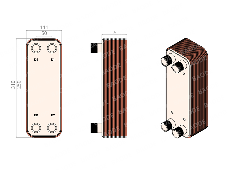 BL26-Baode heat exchanger | China plate heat exchanger manufacturer ...