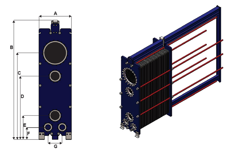 Condenser GPHE-Baode heat exchanger | China plate heat exchanger ...