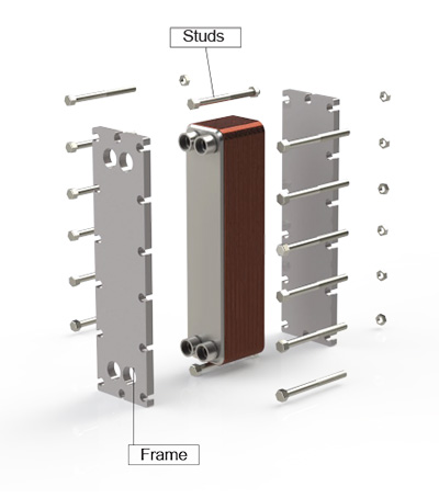 CO2 BPHE-Baode heat exchanger | China plate heat exchanger manufacturer ...